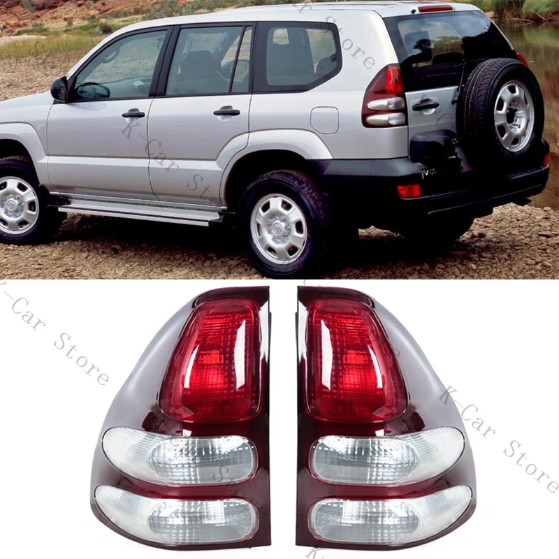 Tail Light Car Accessories For Toyota Land Cruiser Prado LC120 2003 ...