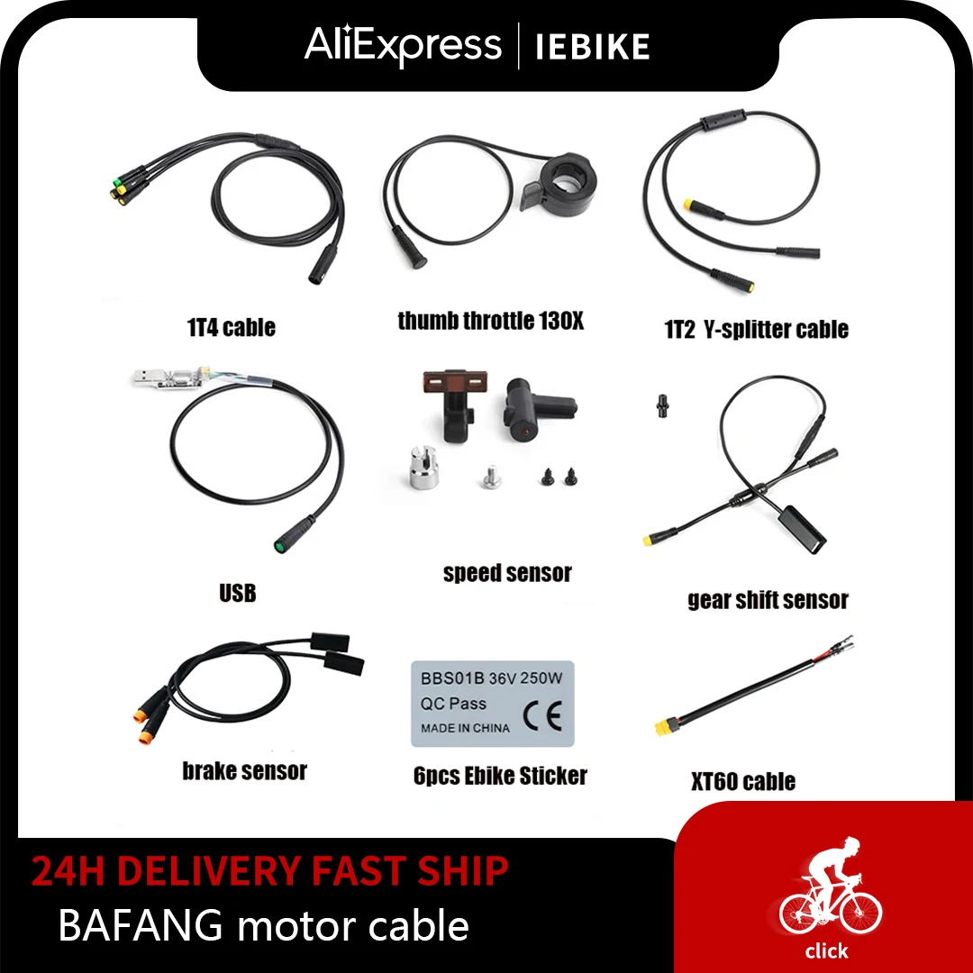 BAFANG-Motor-Cable-Brake-Sensor-Gear-Shift-Sensor-1T4-1T2-Cable-USB ...