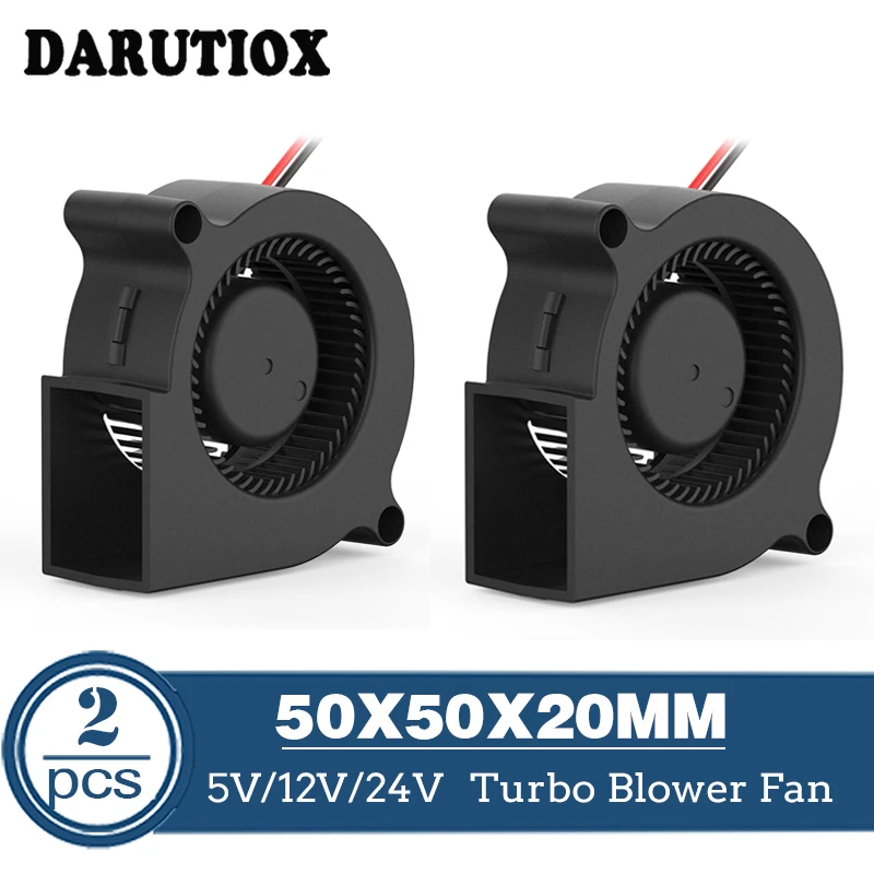 5020-Blower-24V-12V-5V-Centrifugal-Turbine-Fan-3D-Printer-Fan-50mm-5020 ...