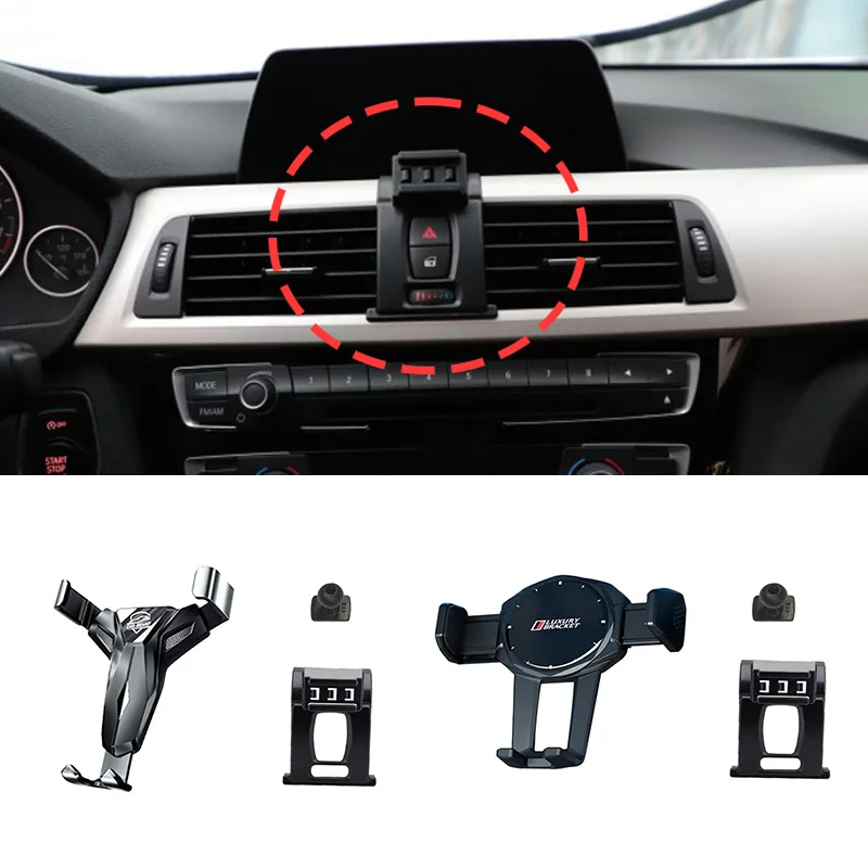 Car-Phone-Holder-For-BMW-2013-2019-F30-F31-320-330-328i-3GT-F34-2013 ...
