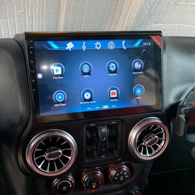 Android Auto Carplay Stereo For 2005 2006 2007-2011 Jeep