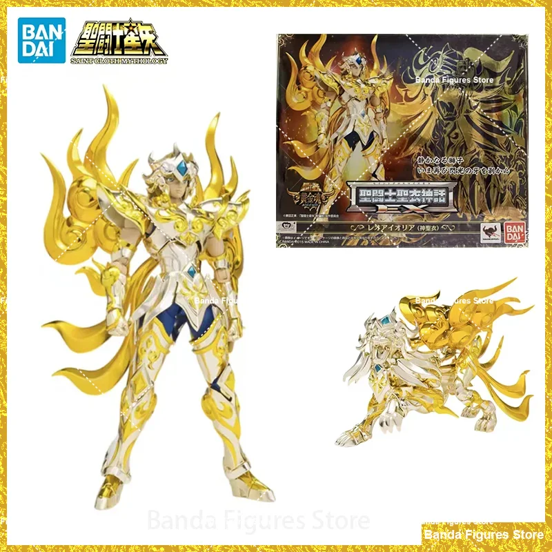 BANDAI-Saint-Cloth-Myth-EX-Leo-Aiolia-Soul-Of-Gold-modelo-de-figuras-de ...