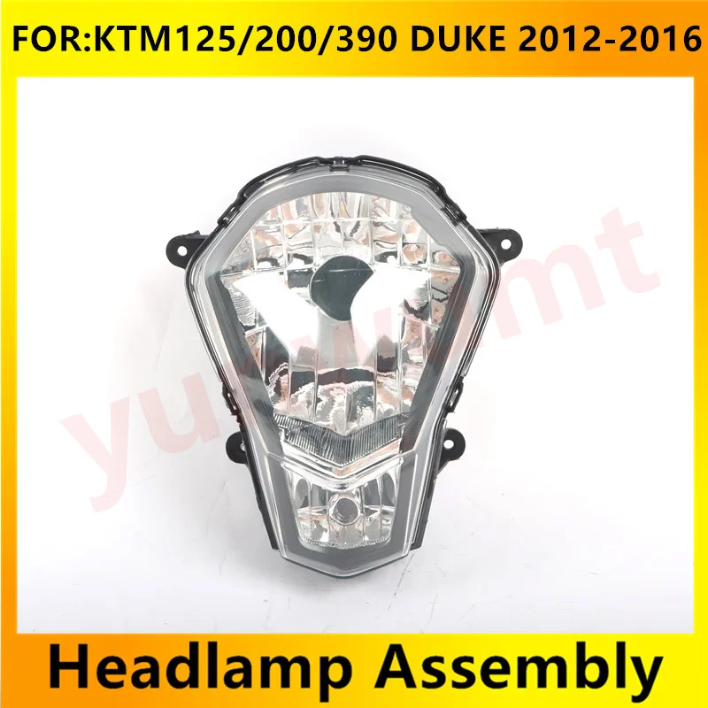 Conjunto de faros delanteros para motocicleta, faro delantero para KTM ...