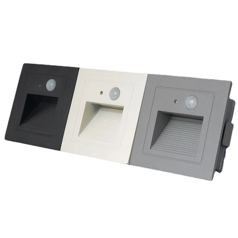 IP65 PIR motion Detector + Light Sensor Led Step Stair Lights Outdoor ...