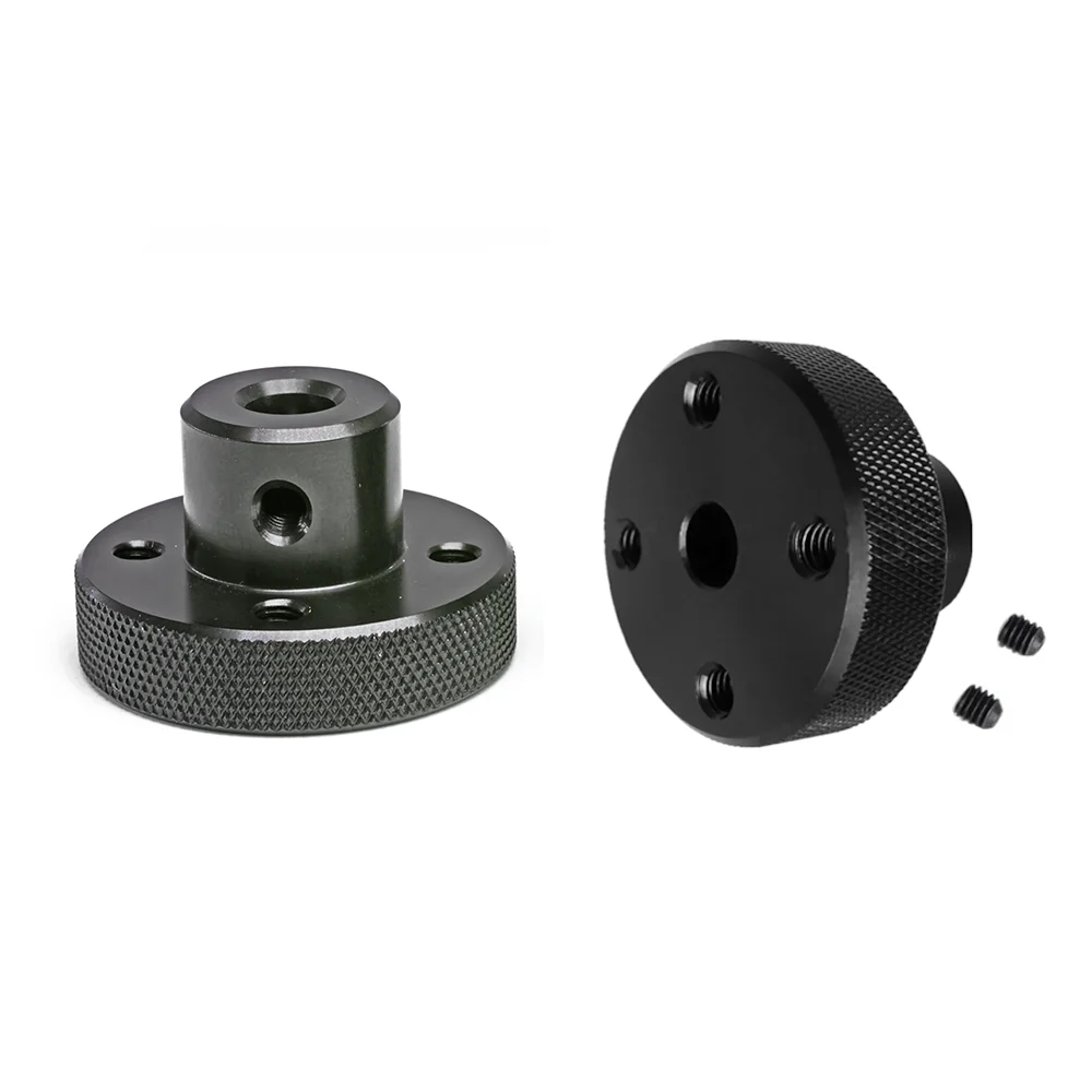 Precise-CNC-technology-8mm-bore-Knurled-Grip-Jog-Knob-hand-wheel-for-T8 ...