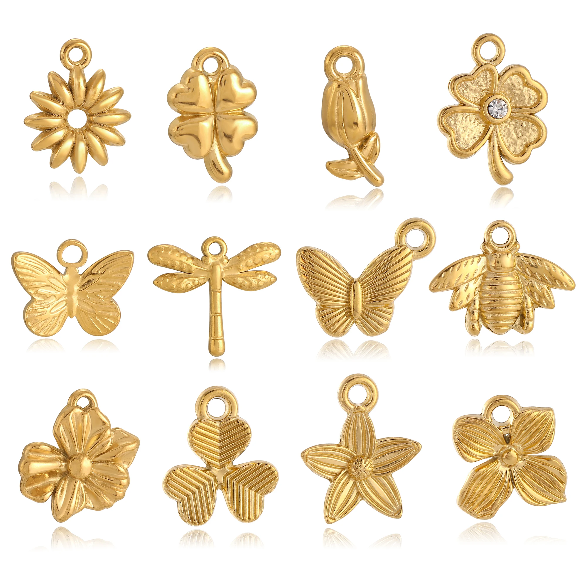 Breloques-en-acier-inoxydable-pour-la-cr-ation-de-bijoux-collier ...