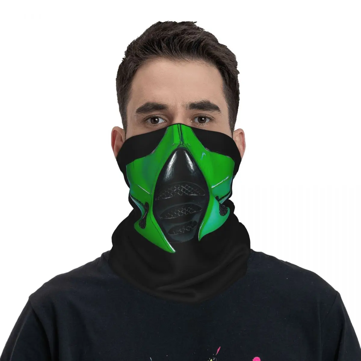 Scorpion-Sub-Zero-Fighting-Game-Bandana-Neck-Gaiter-MKX-Mortal-Kombat ...
