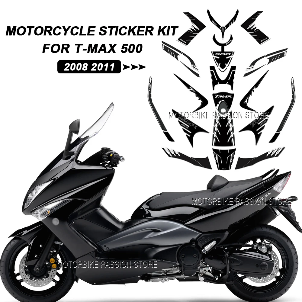 For yamaha tmax 500 T MAX 2008 2011 Fuel Tank Pad kit protection ...