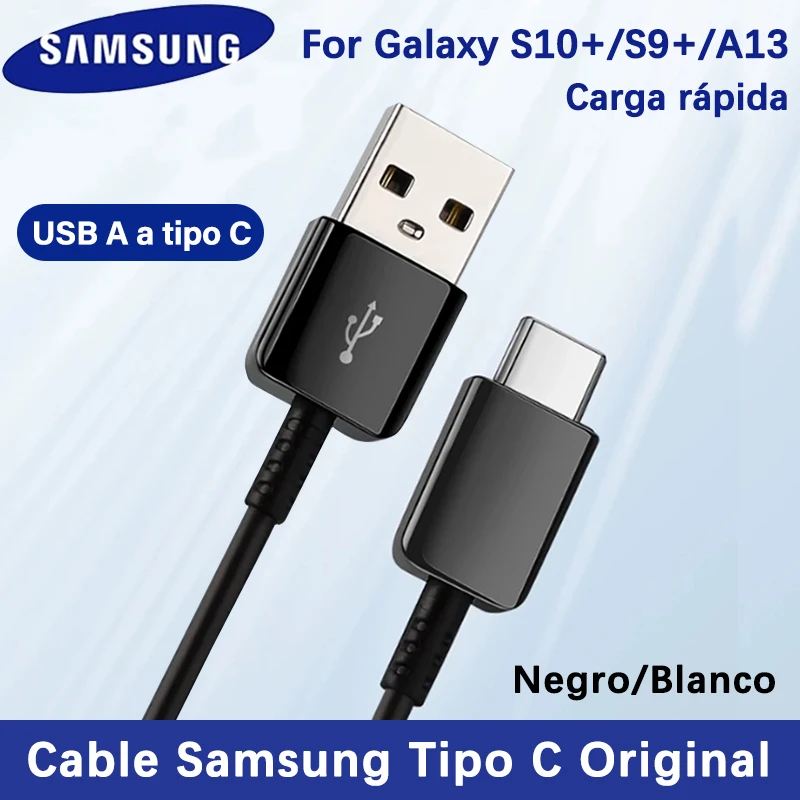 Cable Original Samsung tipo C USB C Cable de datos de carga rápida para ...