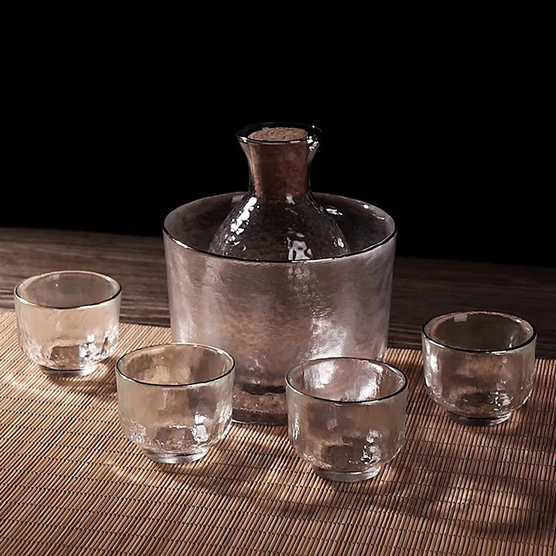 Glass Sake Set
