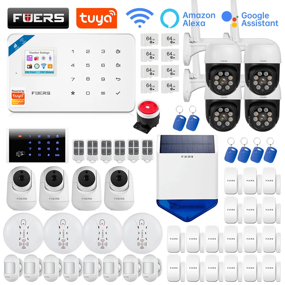 FUERS-W181-GSM-WIFI-Tuya-Smart-Home-Alarm-System-Kit-Wireless-Alarm ...