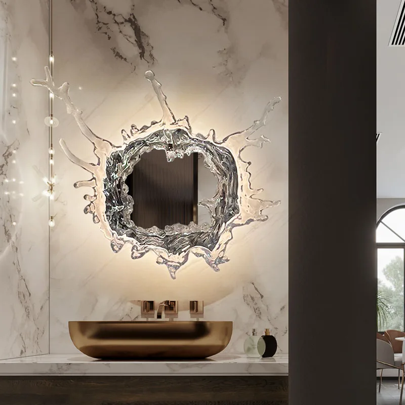 Nordic-Design-LED-Wall-Lamp-Stainless-Steel-Water-Drop-Mirror-Wall-Light-Bathroom-Vanity-Wall ...