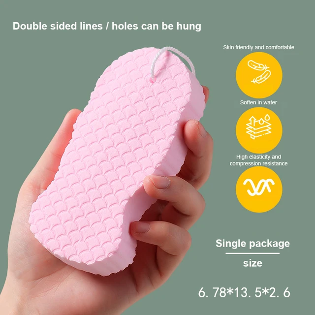 Xiaomi Exfoliante Sponge Body Scrubber Bath Exfoliating Scrub Sponge ...