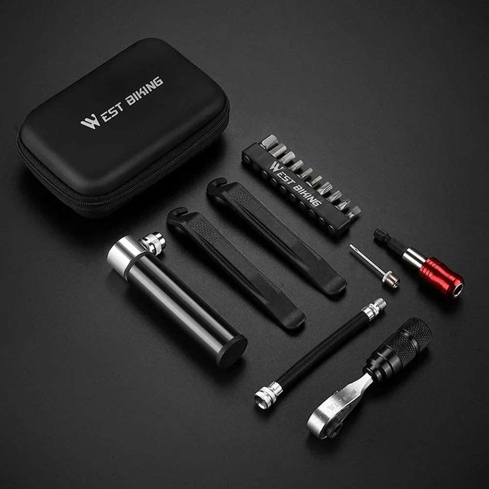 Bicycle Portable Tools Repair Bags Set Multipurpose Bike Toolkit MTB ...