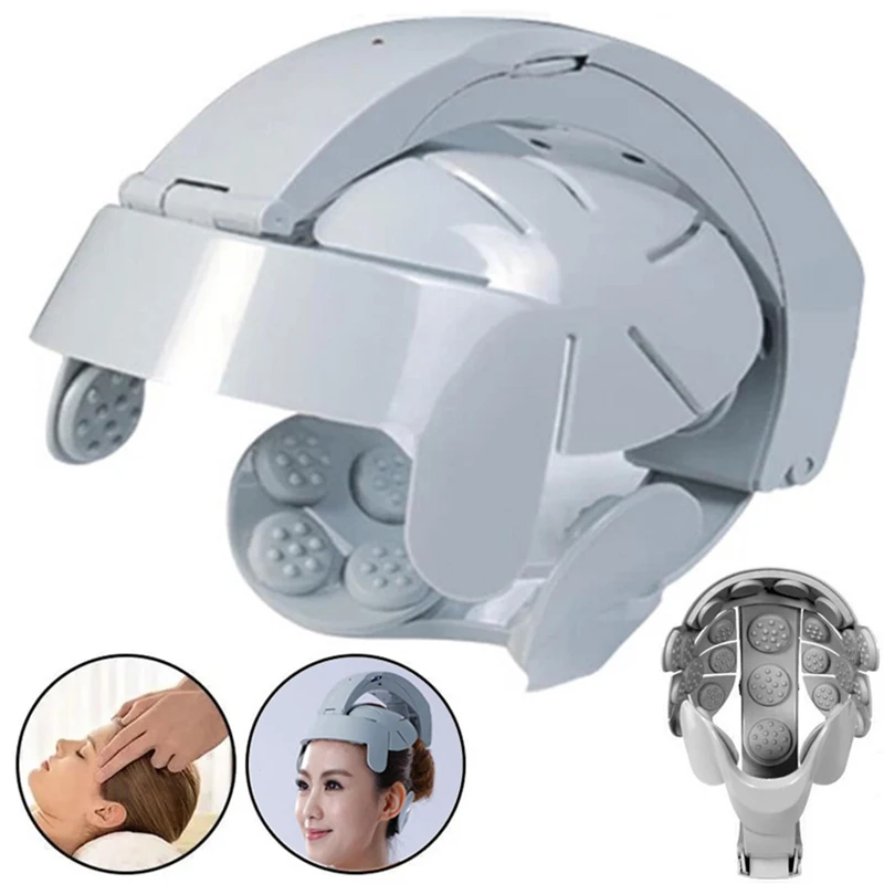Electric Head Massage Relief Improve Sleep Vibration Relaxation Health ...