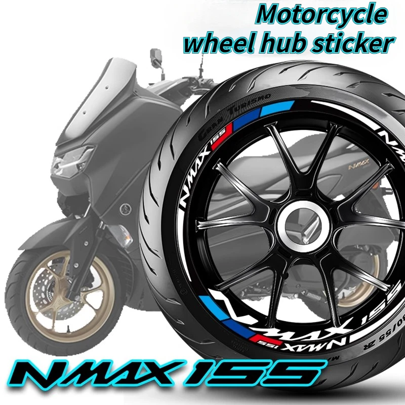 Motorcycle-Wheel-Sticker-Rim-Decal-Scooter-Stripe-Tape-Accessories ...