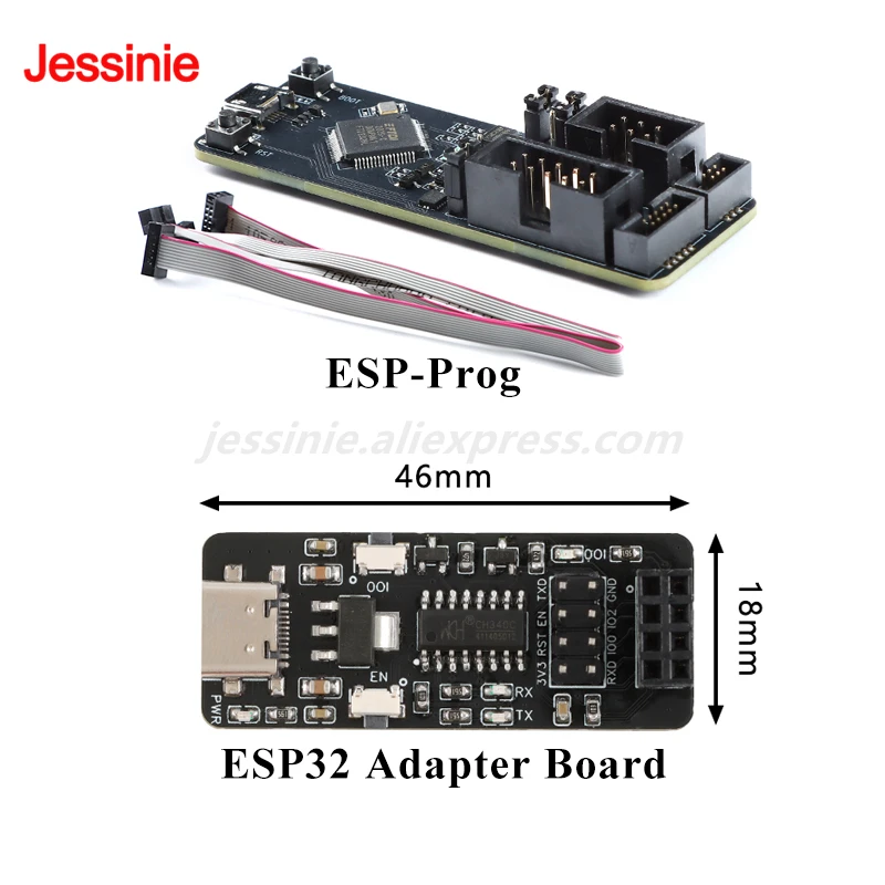 ESP-Prog JTAG Development Debug Program ESP8266/ESP32 Serial Port to ...