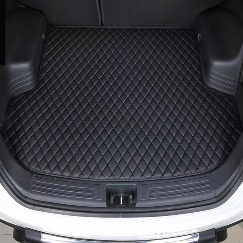 Durable Custom Leather Colorful Car Trunk Boot Mat For Audi A8 D3 2003 ...