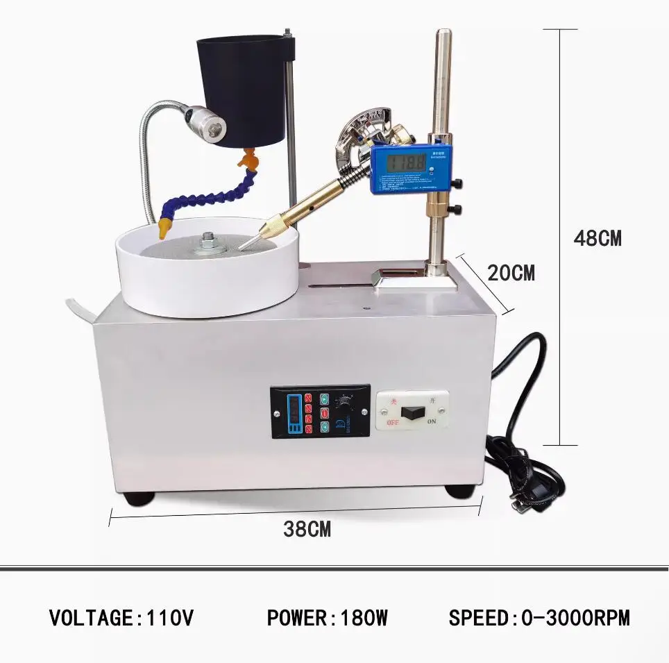 Gemstone Grinding Faceting Machine Faceted Jewelry Polishing tool ...