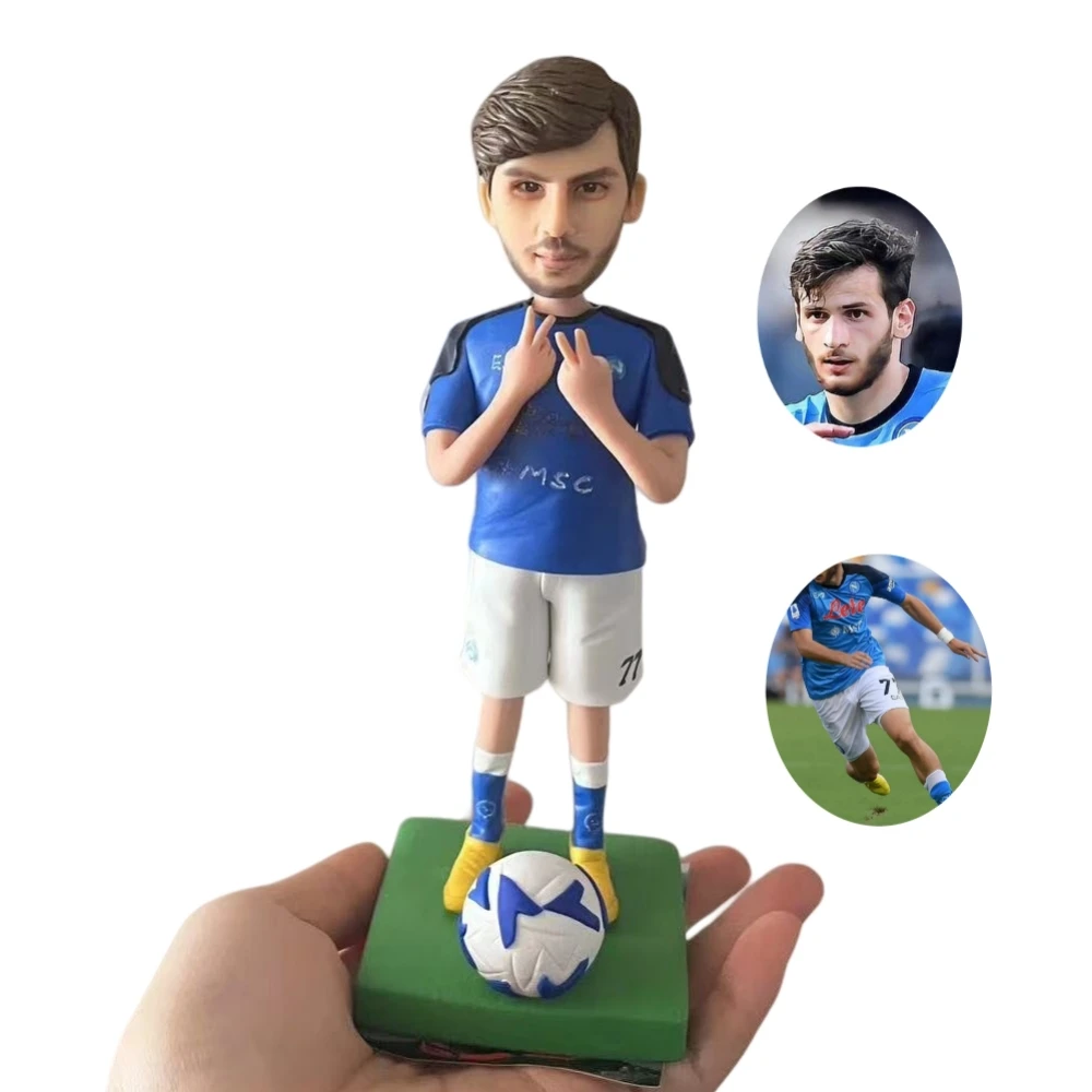 Custom Soccer Player Dolls K77 Figures Handmade Your Own Figurines ...