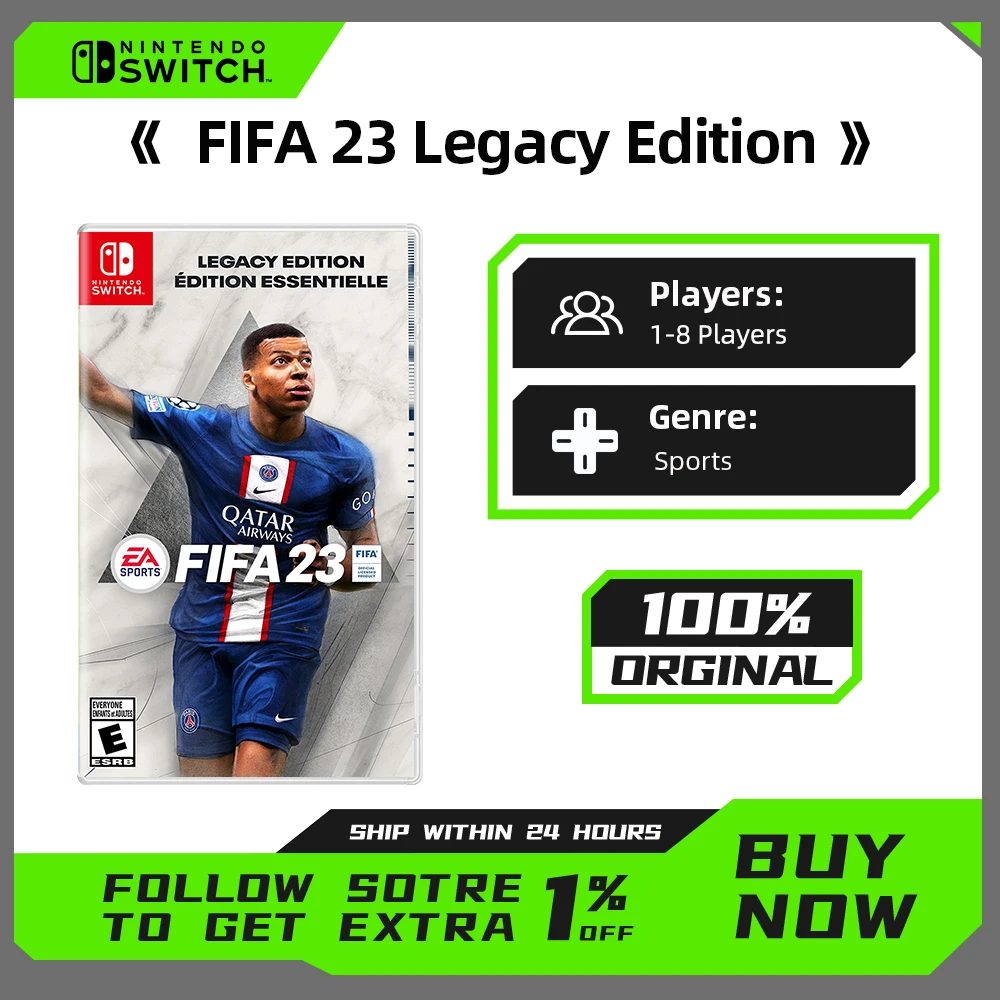 Nintendo Switch Games Deals - FIFA 23 - Stander Edition Original Games ...