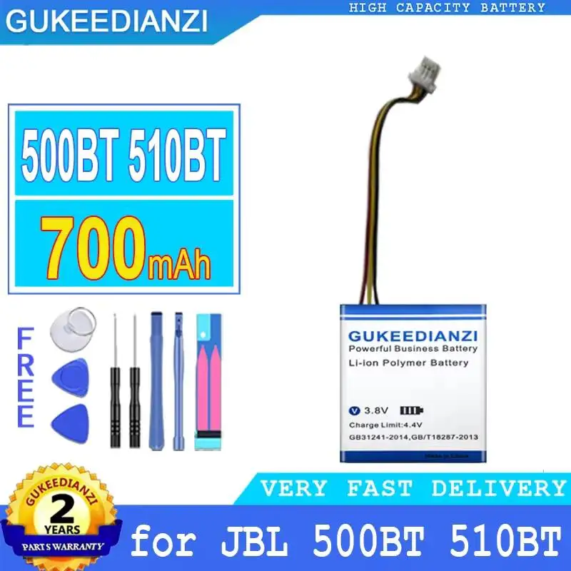 Safe For Jbl Tune 510BT 500BT 500 603028 Headset 700Mah Battery ...