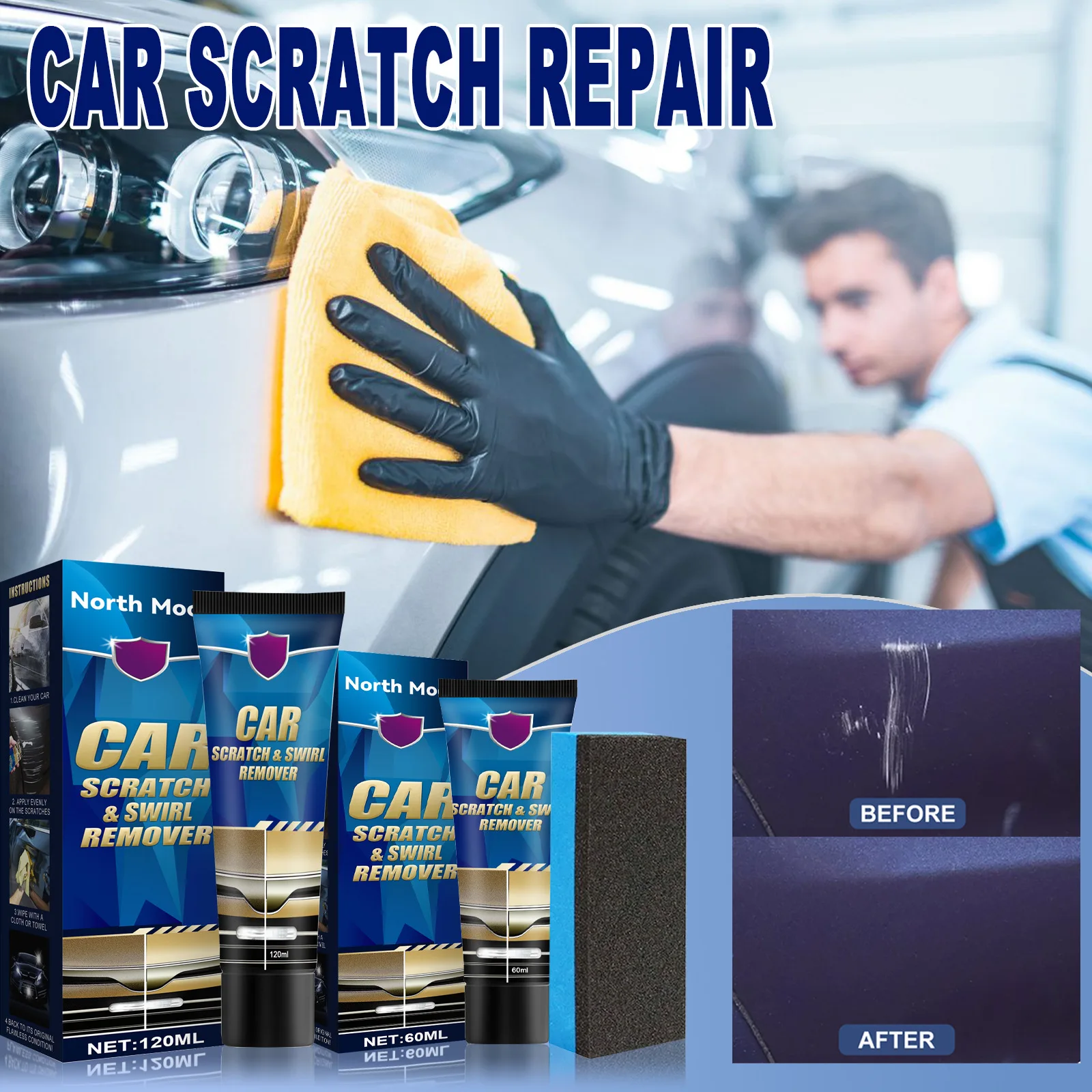 Car-Scratche-Remover-Paint-Repair-Polishing-Wax-Swirl-Removing-Repair ...