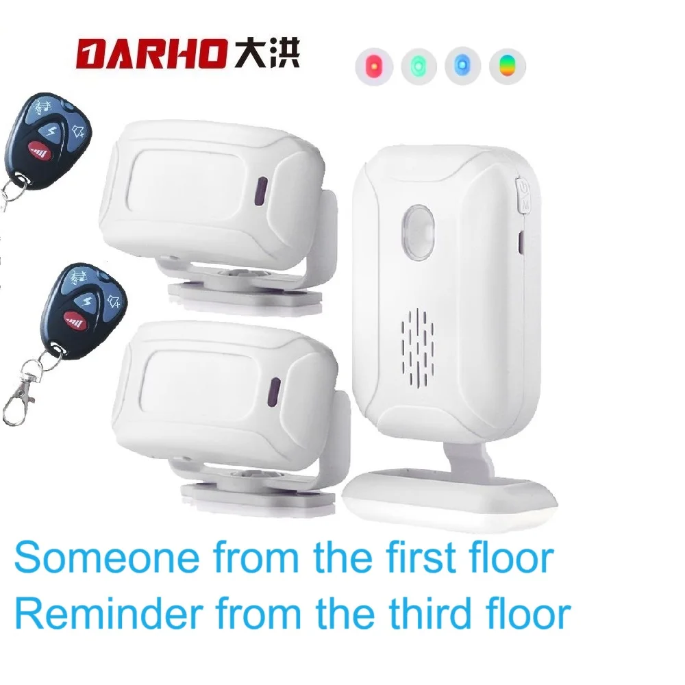 Darho-36-Ringtones-Shop-Store-Home-Security-Welcome-Chime-Wireless-Infrared-IR-Motion-Sensor ...