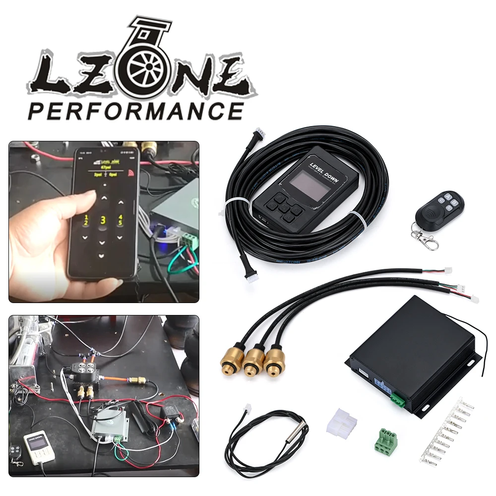 Universal-Car-Air-Ride-Suspension-Electronic-Control-System-With ...