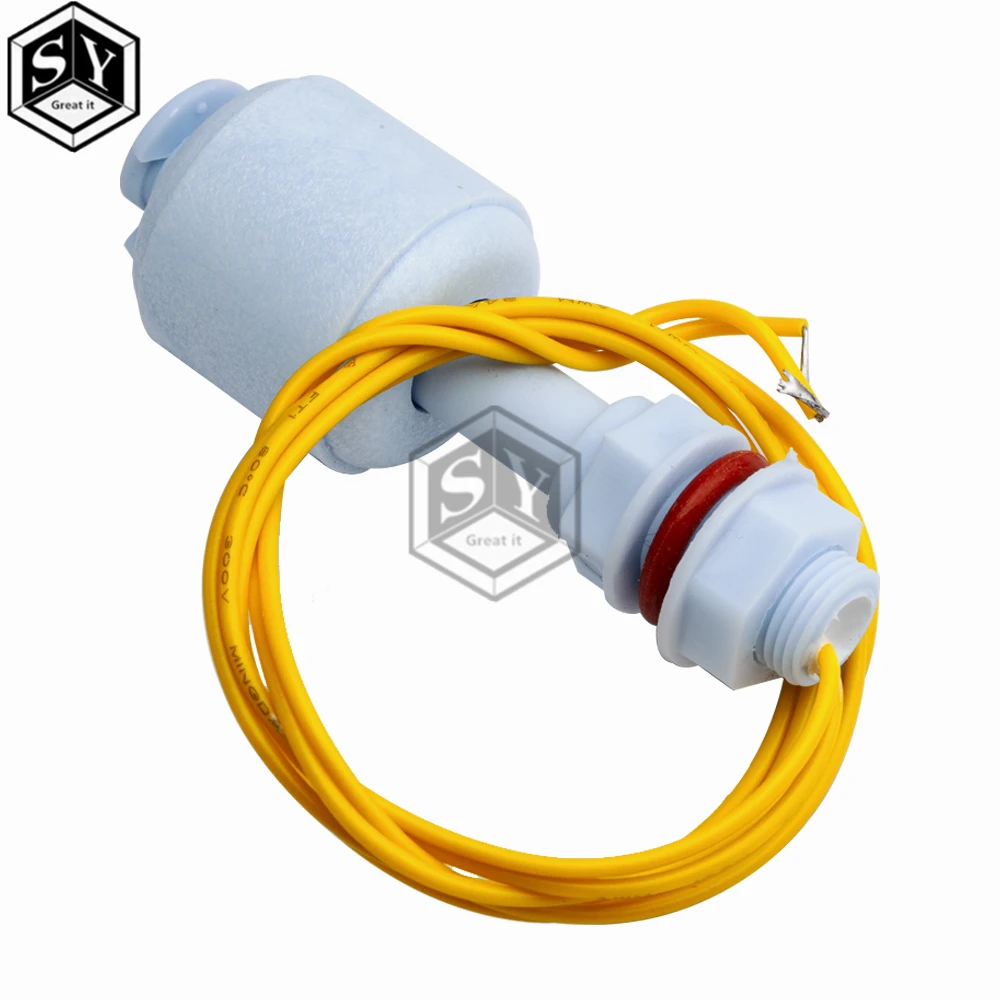 1pcs 52mm PP Liquid Water Level Sensor Horizontal Float Switch Down ...