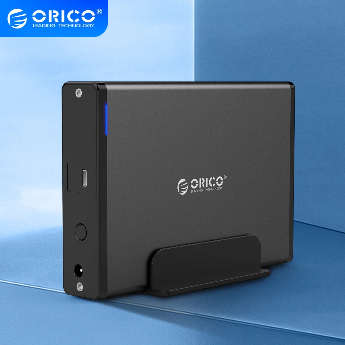 Orico 3.5 Inch Hdd Case Type C Hard Drive Enclosure Sata To Usb 3.1 ...