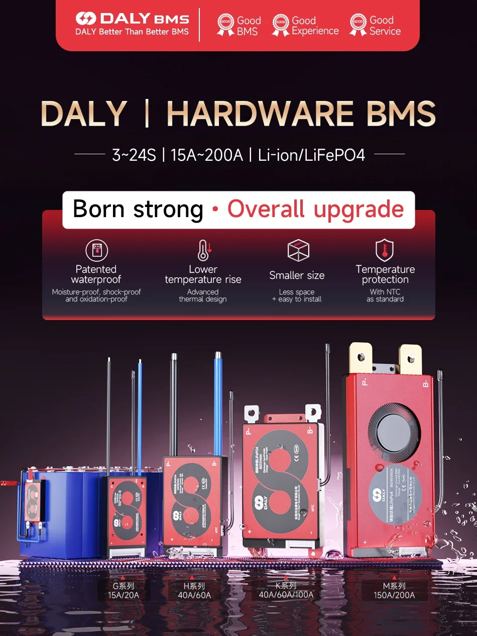 Аккумулятор BMS 13S Daly 15A BMS 13S 48 В 20A 40a 60A 100 Amper с ...