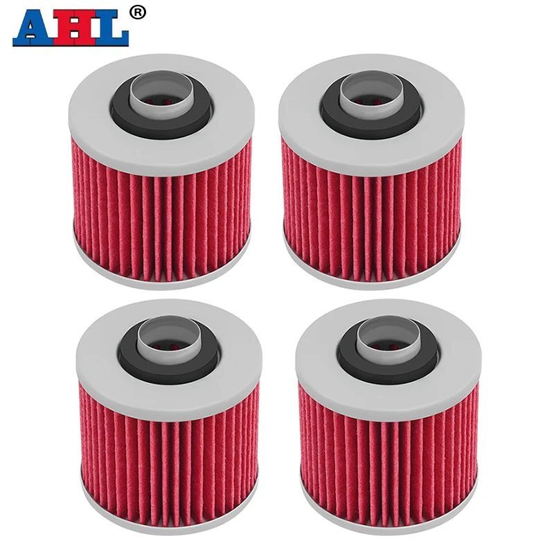 1/2/4/6/8/10PCS Motorcycle Oil Filters For YAMAHA YFM700 Raptor YFM600 ...