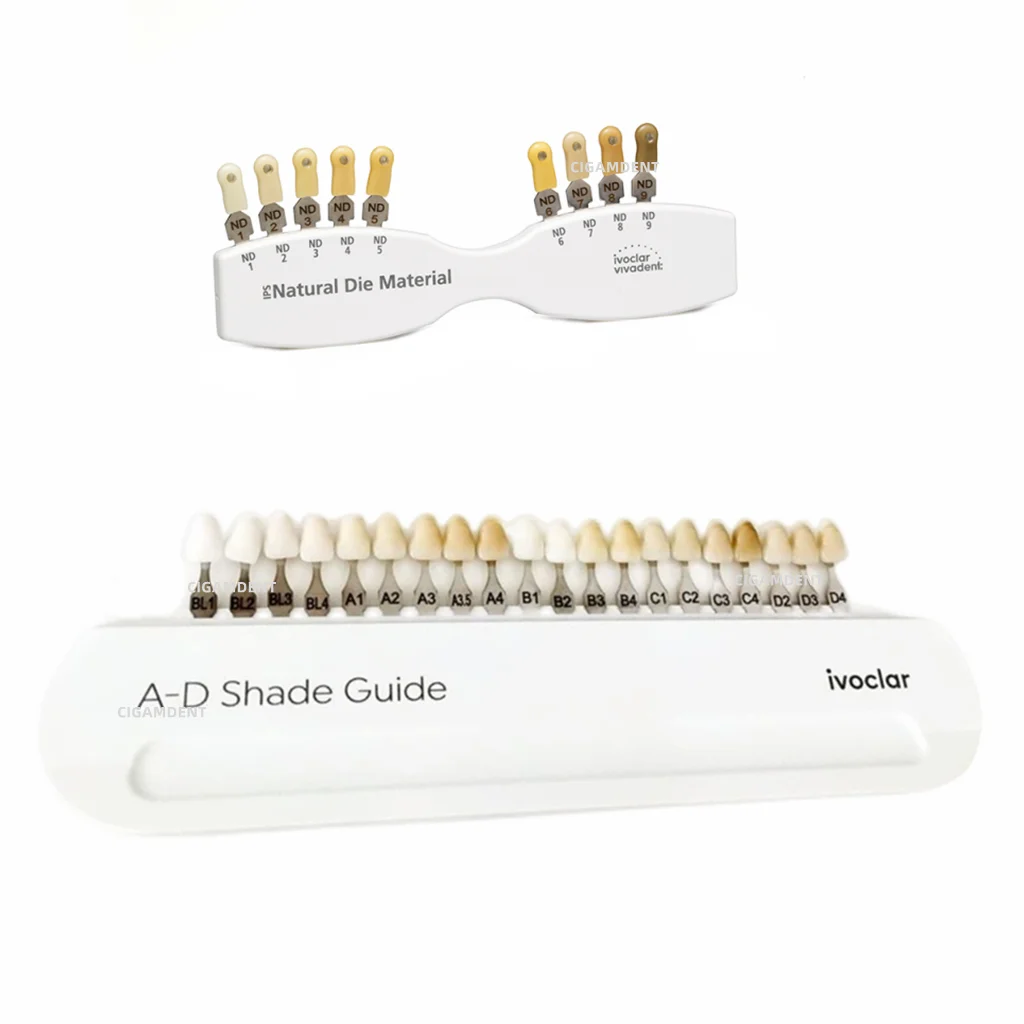1Set-Dental-Teeth-Bleach-Shade-Guide-Ivoclar-Vivadent-9-16-20-Color ...