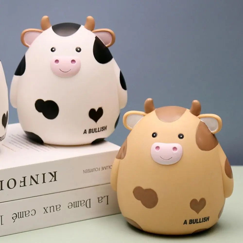 Funny-Cartoon-Cow-Piggy-Bank-High-Capacity-Cute-Money-Jar-Waterproof ...