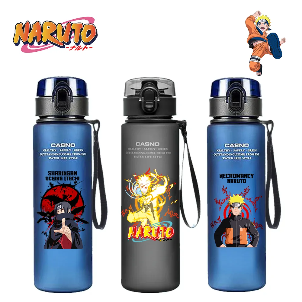 560ml-NARUTO-Water-Bottle-Large-Capacity-Drinking-Cup-Portable-Adult-Outdoor-Sports-Kid-Drinking ...
