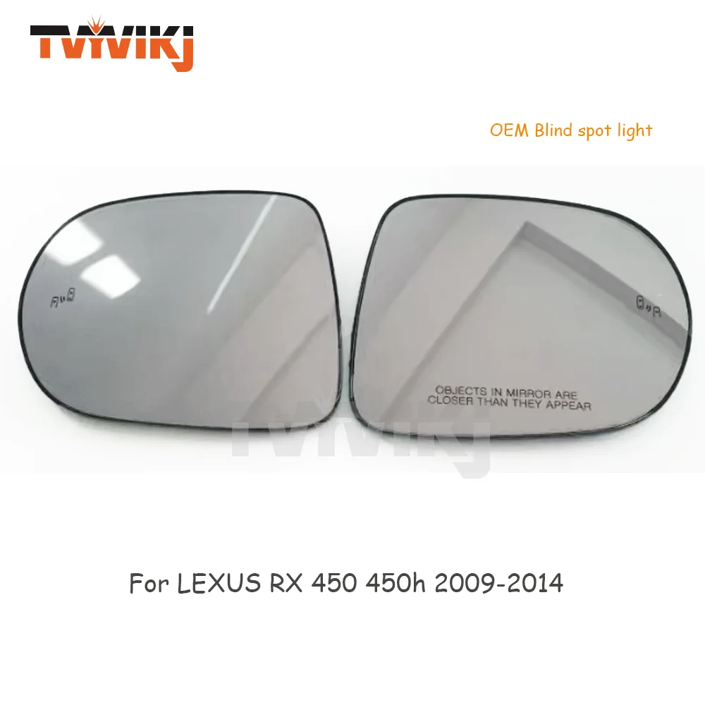 Left Right Heated Side Rearview Mirror Glass Lens Blind Spot Light For ...