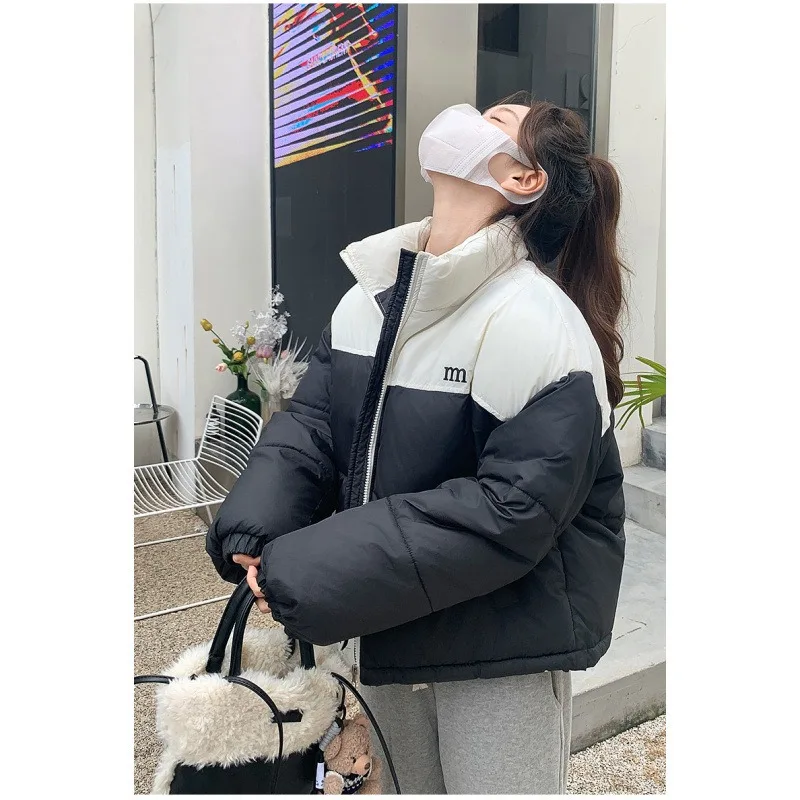Winter-Down-Cotton-padded-Coat-Women-s-Short-2024-New-Korean-Style ...