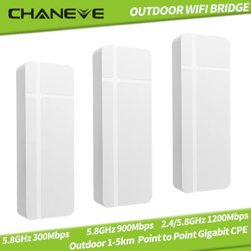 Outdoor Wifi Bridge 5ghz 1-5km Long Distance Wireless Cpe 2.4g/5.8g ...