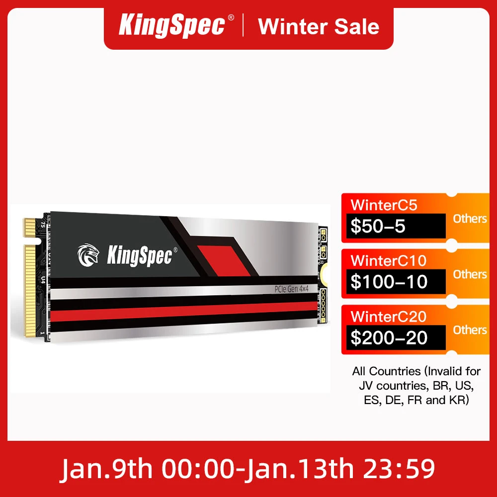 KingSpec M2 NVME SSD Gen4 2TB 1TB 512GB Cache HD M.2 PCIe 4.0 X4 1.4 Drive Solid State Disk NMVE ...