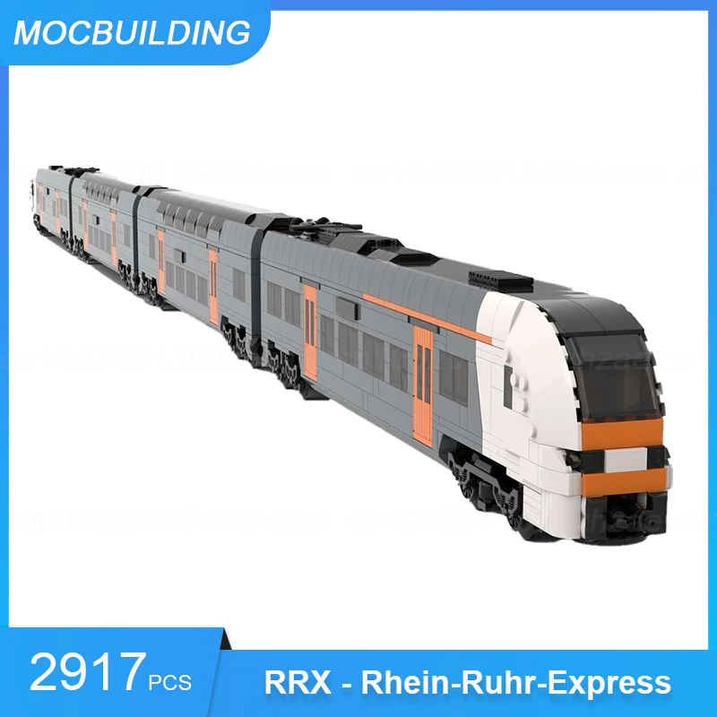 MOC-Blocos-de-Constru-o-RRX-Rhein-Ruhr-Express-Train-Model-DIY-Montado ...