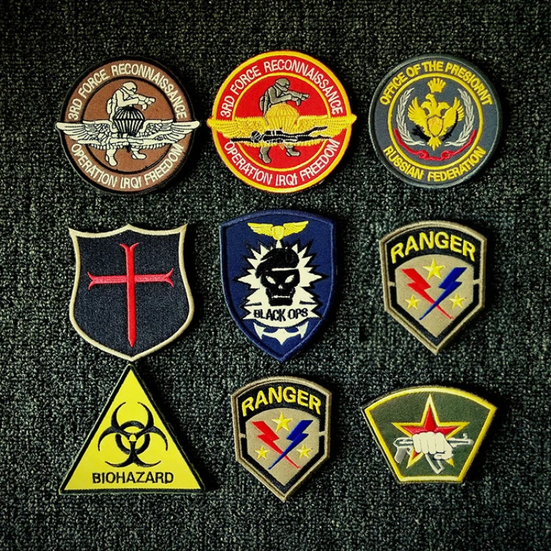 USAF-United-States-Delta-Embroidered-Military-Hook-and-Loop-Patches-War ...