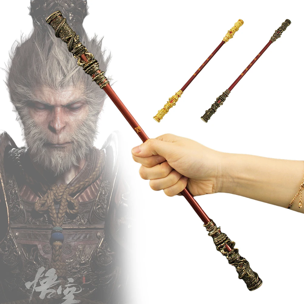 40CM-Son-Goku-Golden-Cudgel-Monkey-King-Golden-Cudgel-Model-Monkey-Sun ...