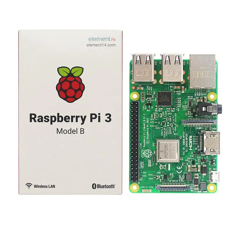 Original Raspberry Pi 3 Model B The Third Generation Pi 64-bit Quad ...