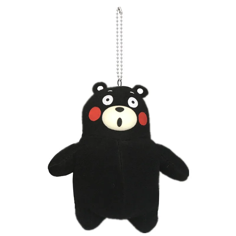 Japanese Kumamon Bear Plush Kawaii Keychain - KawaiiMerch.com