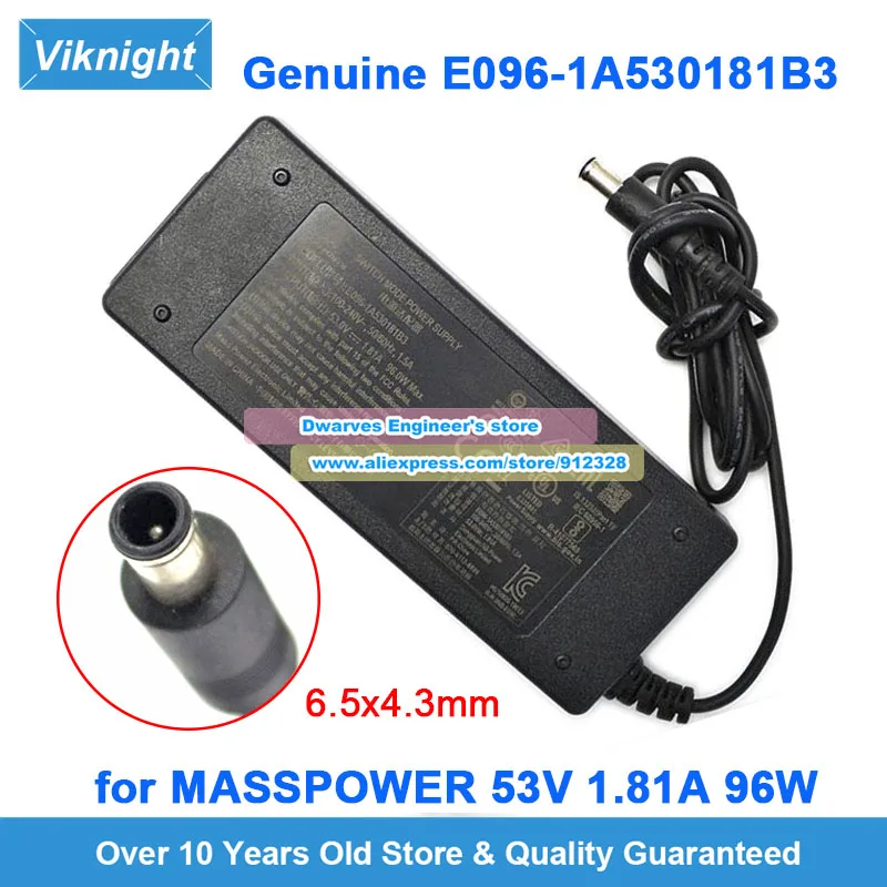 Genuine-53V-1-81A-96W-AC-Adapter-E096-1A5301-For-MASS-POWER-Power ...