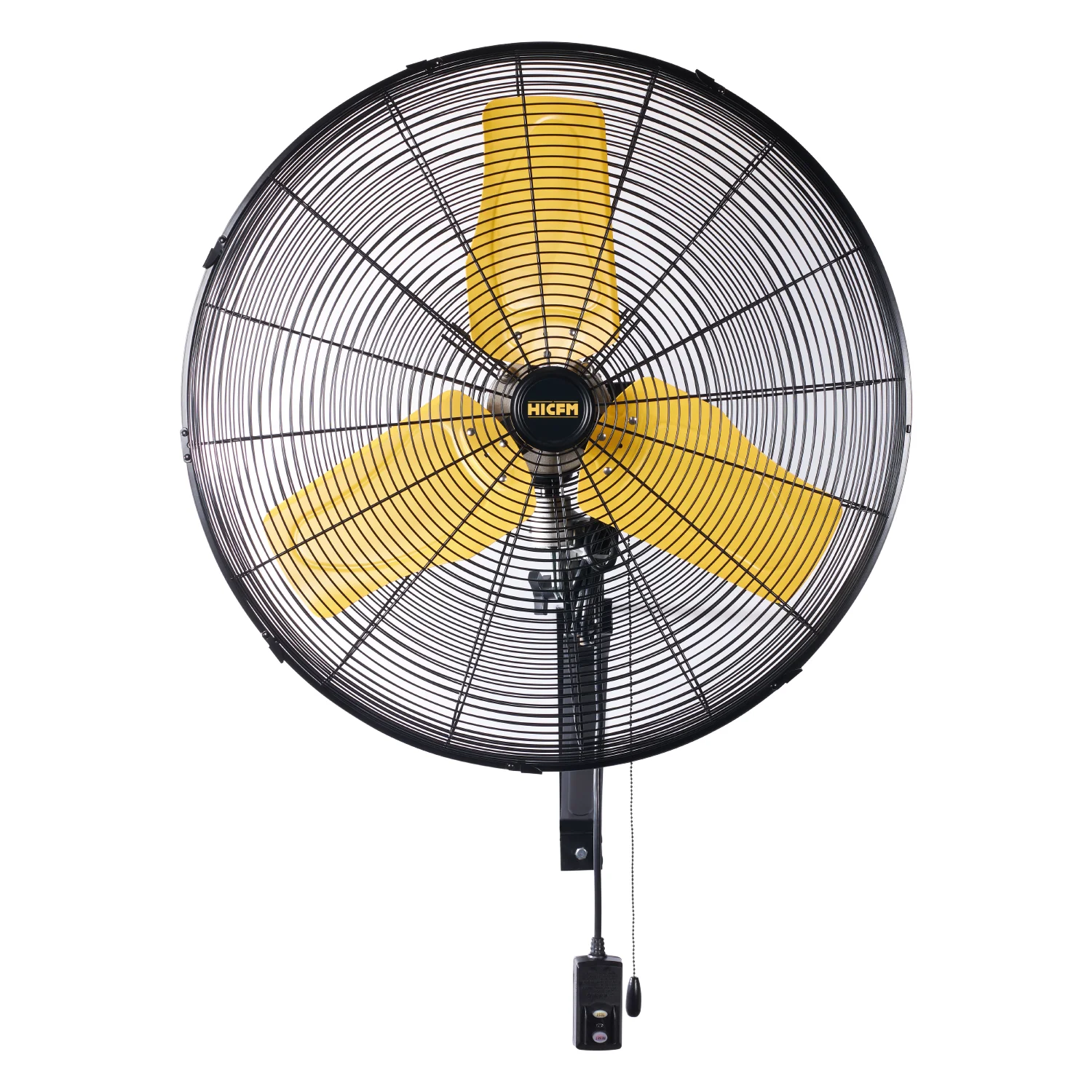 HiCFM 24" Oscillating Wall Fan, 8900 CFM High Velocity Industrial Wall ...