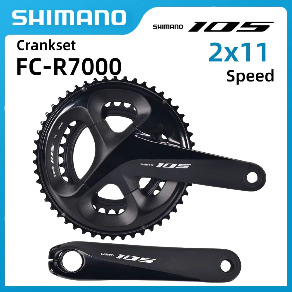 Shimano-105-R7000-Crankset-HOLLOWTECH-II-2x11-Speed-22V-165-170-172-5 ...