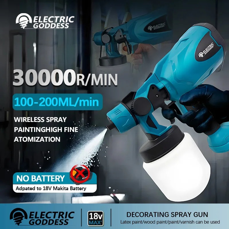 Electric-Goddess-Electric-Decorating-Spray-Gun-Wireless-Spray-Water ...