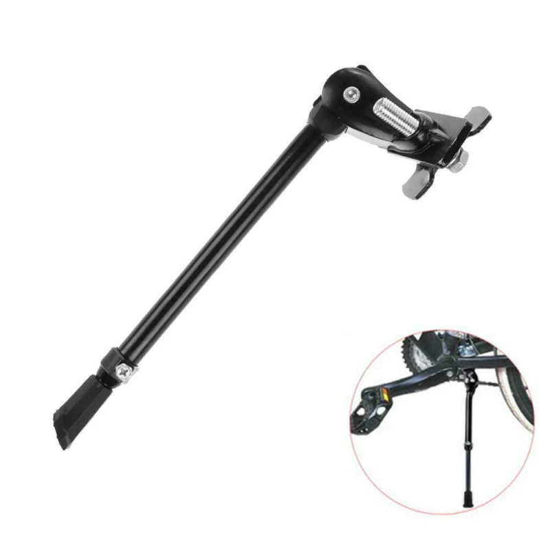 Bike-Kick-Stand-Cycle-Adjustable-Alloy-Foot-Heavy-Duty-Prop-Bicycle ...